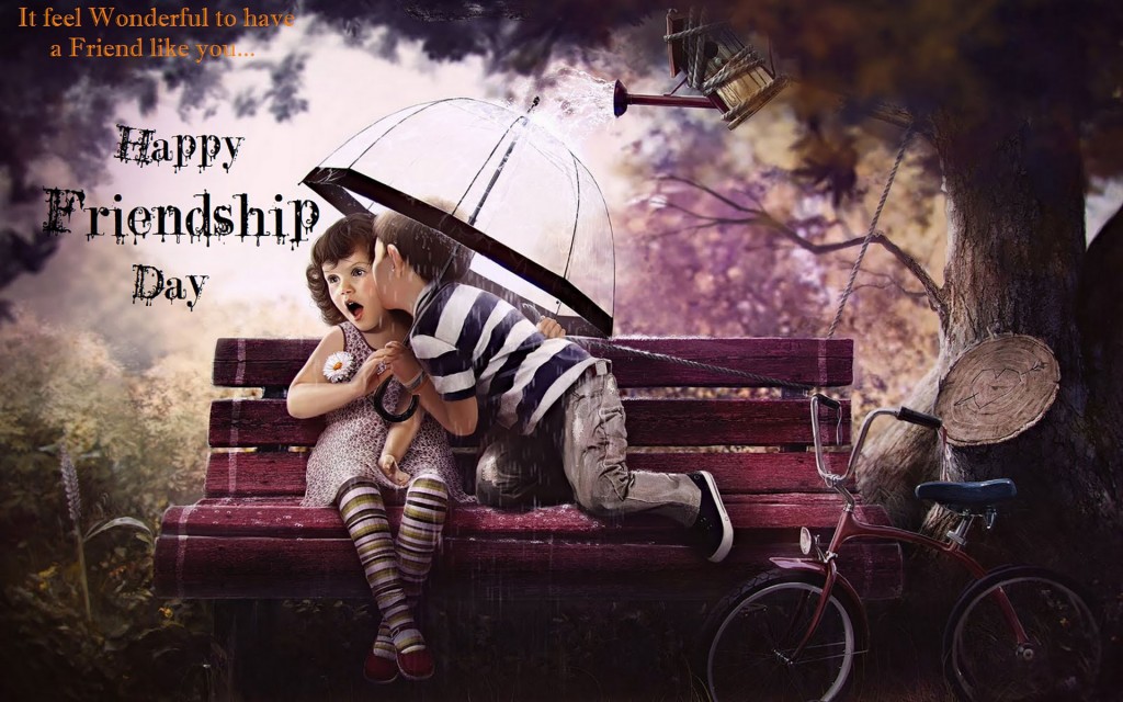 20+ Happy Friendship Day Wallpapers with Quotes