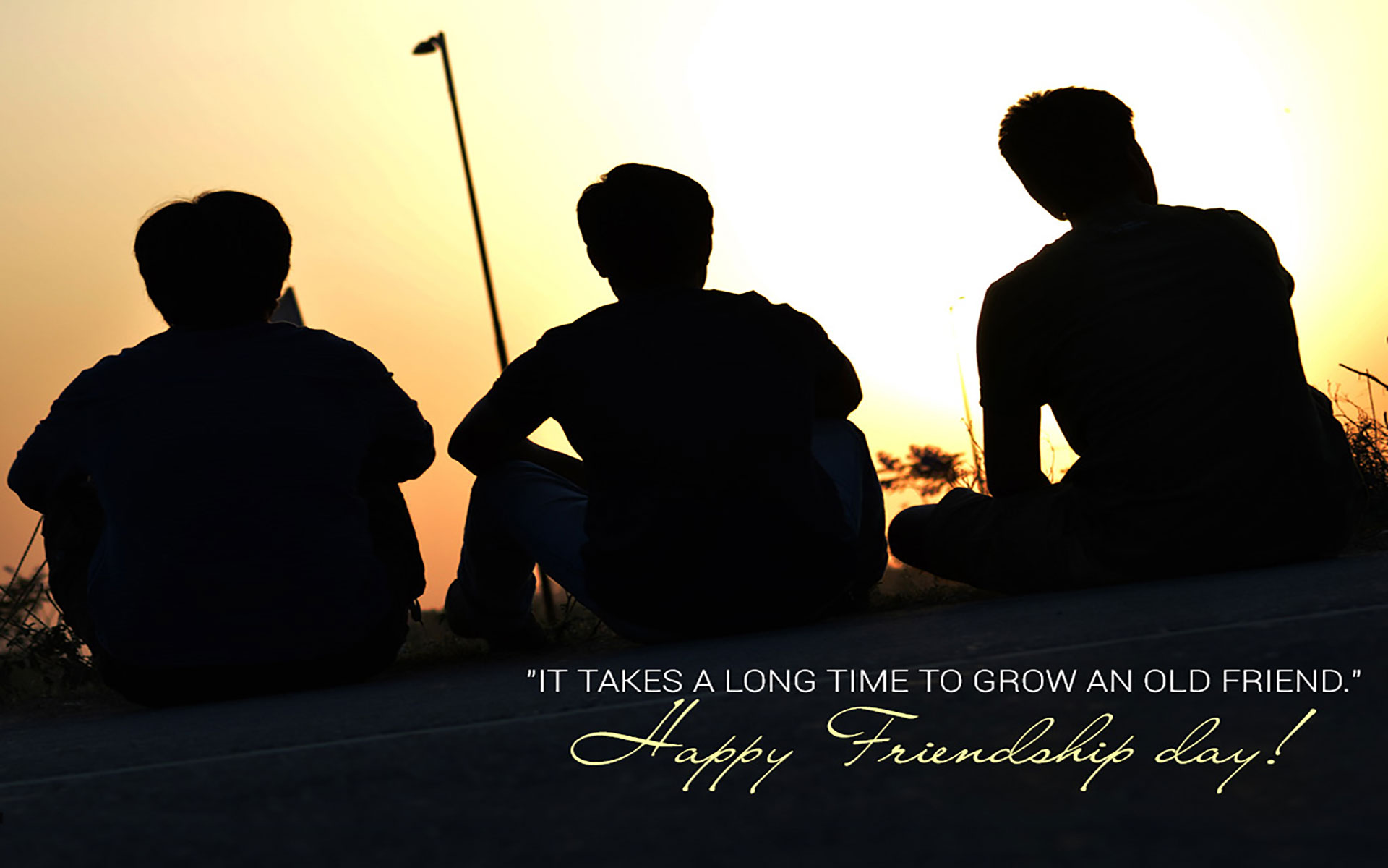 20+ Happy Friendship Day Wallpapers with Quotes